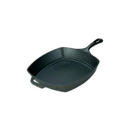 Lodge Square Cast Iron Skillet with Assist Handle | Cabela's